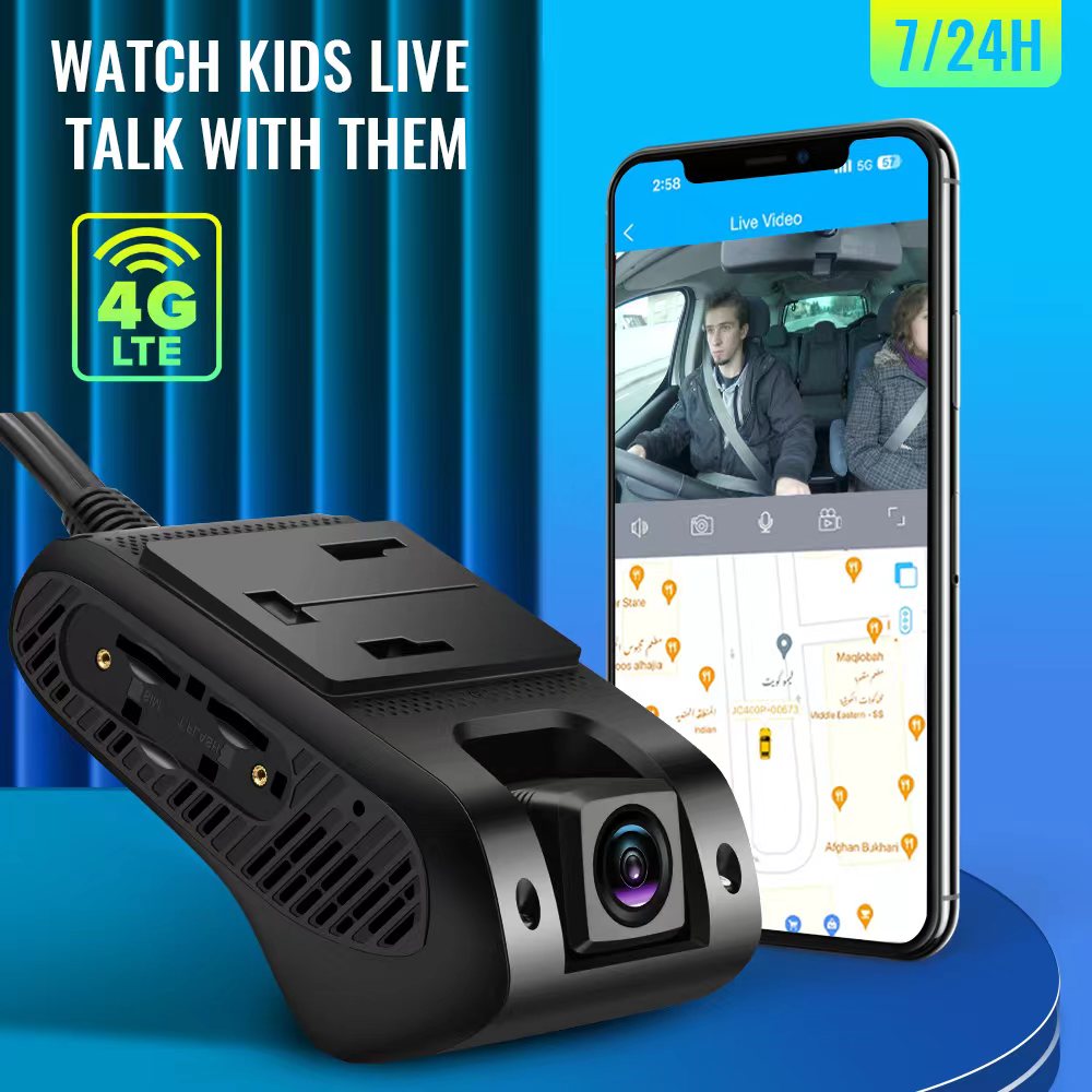 JIMI JC261P 4G ADAS Dashcamera Wifi Hotspot DVR Recorder 2 Live Stream ...