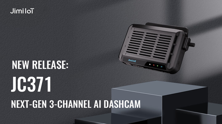 JC371 Multi-Channel AI DashCam for Fleet Safety & Real-Time Monitoring ...